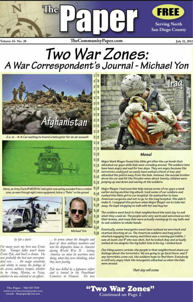 Two War Zones - Michael Yon